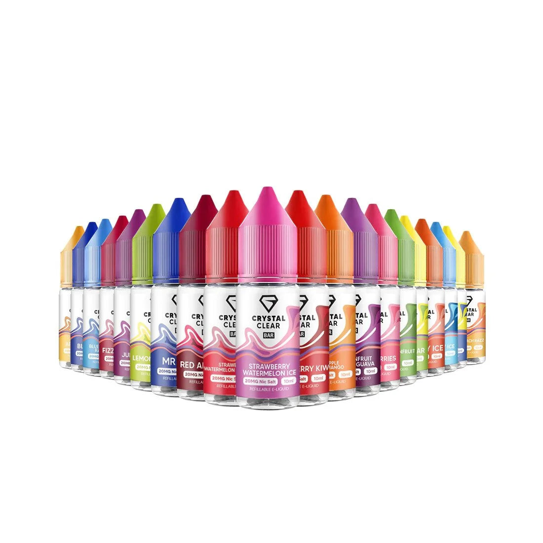 CRYSTAL CLEAR NIC SALTS 10ML-E-Liquids – Cloud City Vapes