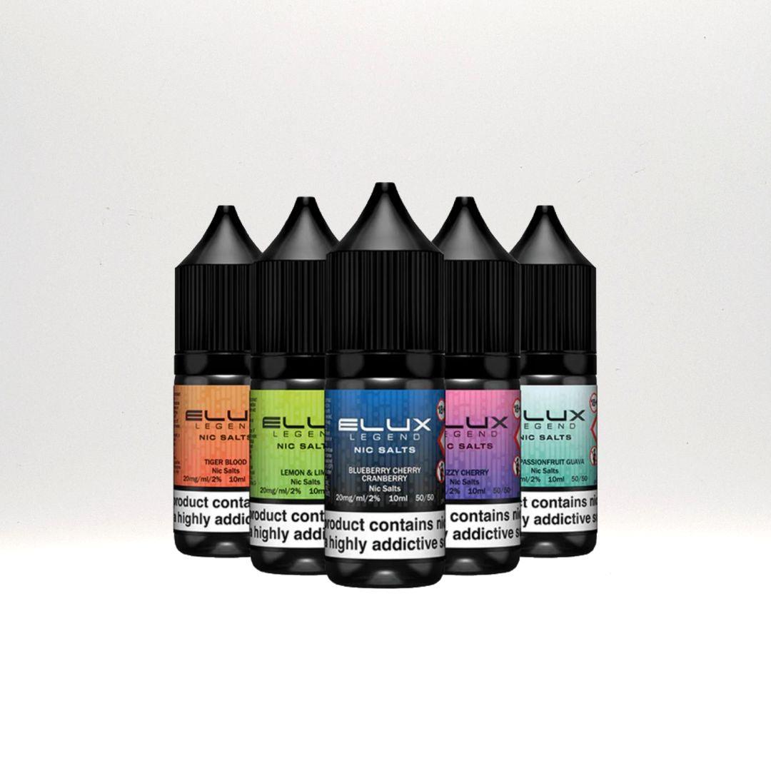 ELUX LEGENDS SALTS 10ml E-Liquids – Cloud City Vapes