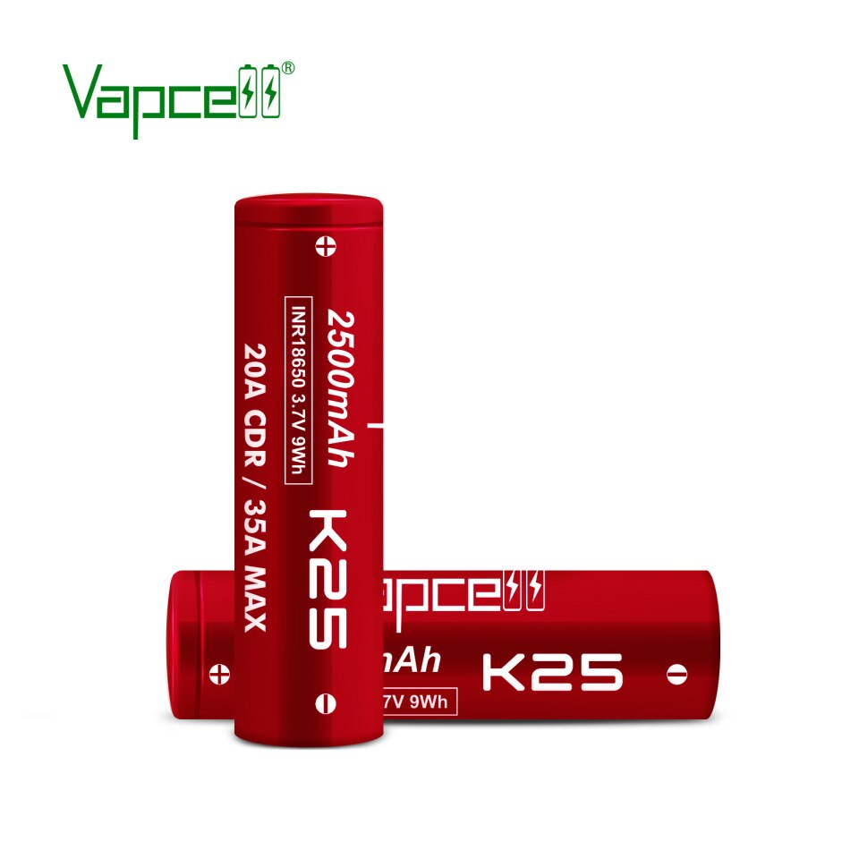 VapCell 18650 Batteries – Cloud City Vapes